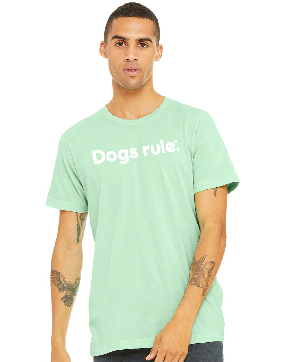 Dogs rule. ™ Classic Mint T-Shirt – Pedigree Foundation Dogs rule store