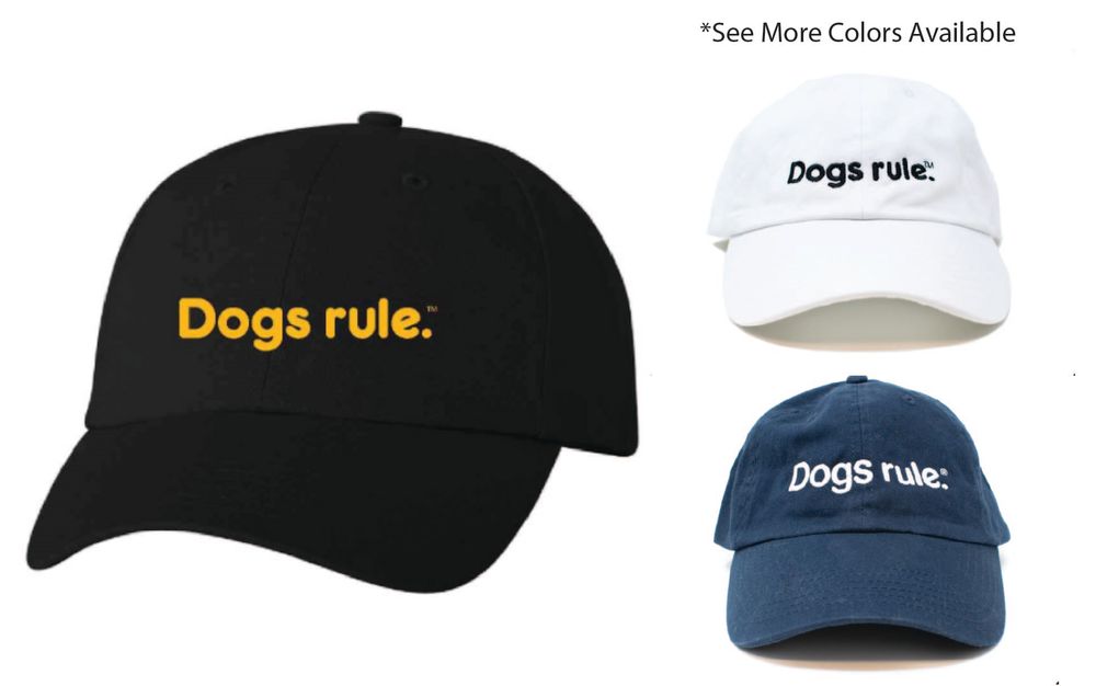 DOGS RULE.® Relaxed Fit Cap – Pedigree Foundation DOGS RULE.® Store