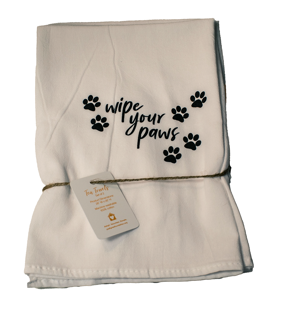 Wipe Your Paws Towel Set – Pedigree Foundation Dogs rule store